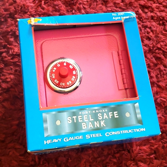 Tim Mee Toy | Other | Vintage Safe Combination Fort Knox Mini Piggy ...